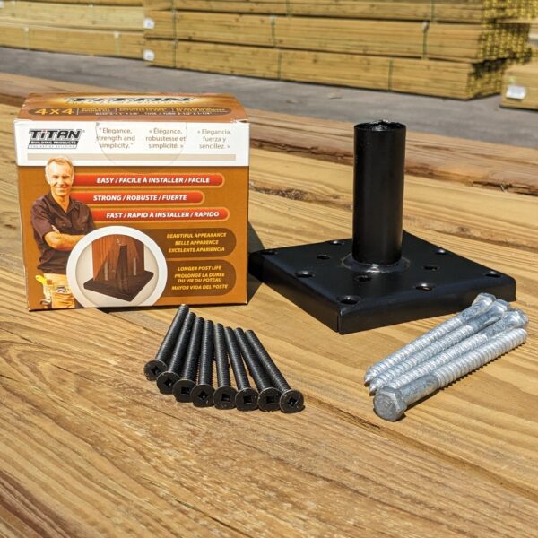 Titan Post Anchor Kit | The Deck Supply