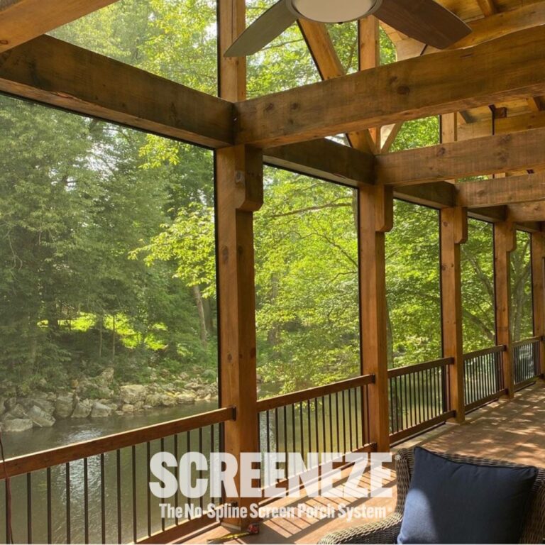SCREENEZE Porch & Deck Screen System