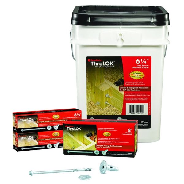 ThruLOK - Screw Bolt Fastening System by Fastenmaster | The Deck Supply