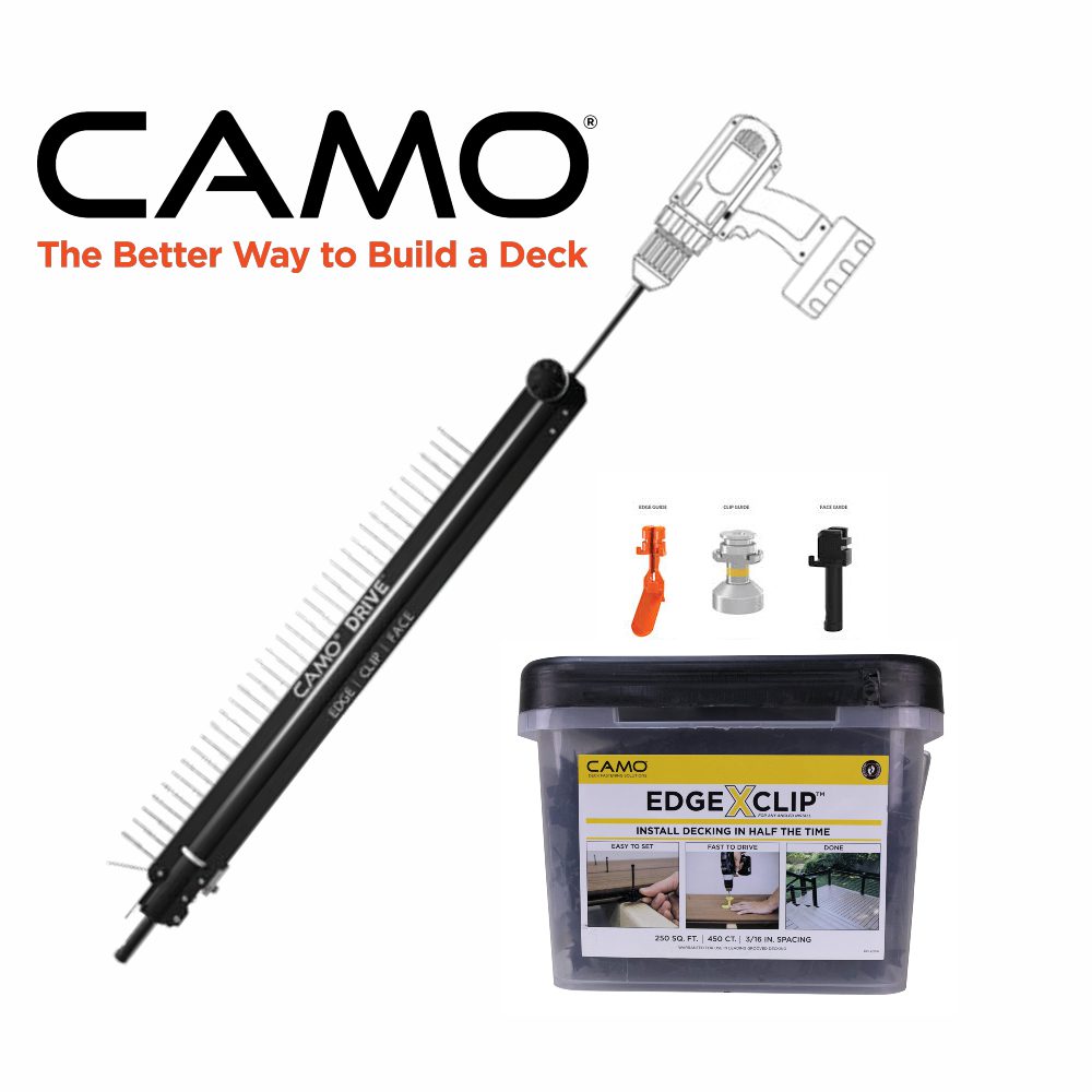 CAMO X-Clip & Drive Medium Deck Bundle - The Deck Supply