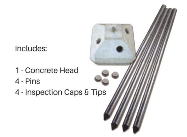 Diamond Piers Deck Foundations | The Deck Supply