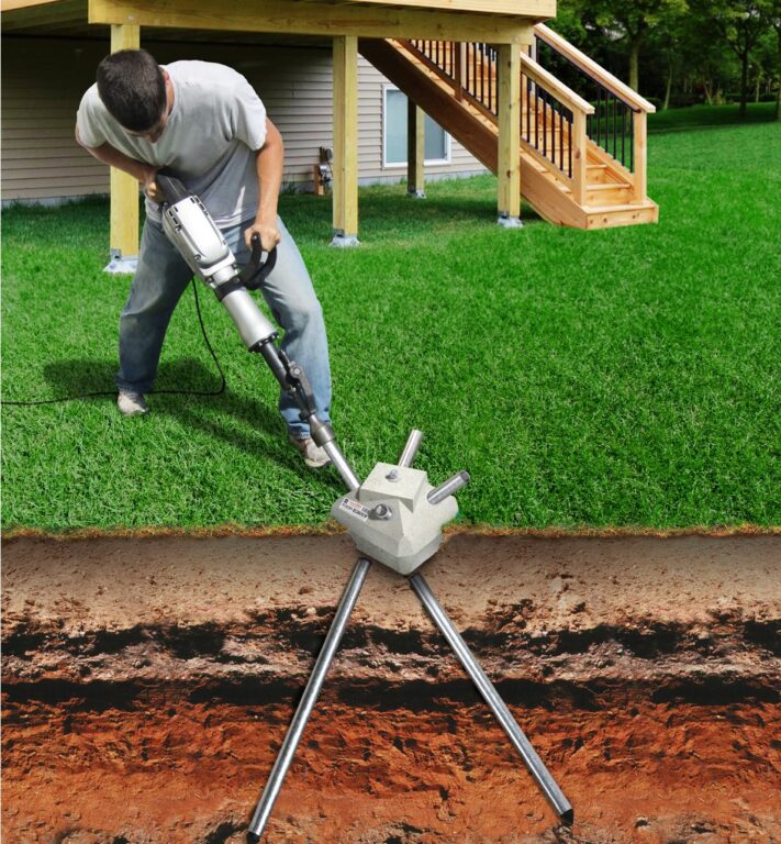 Diamond Piers Deck Foundations | The Deck Supply