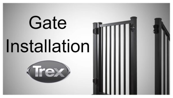 Trex Signature Rail Gate | The Deck Supply